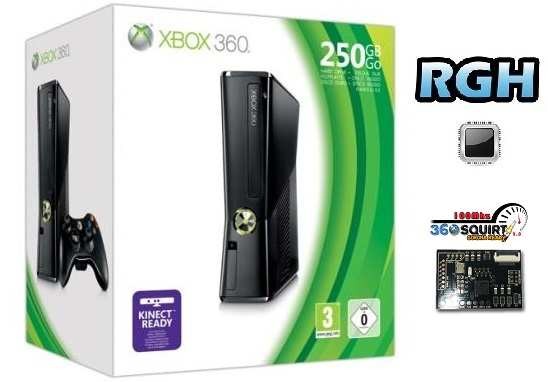 Xbox 360 Slim 250GB modificata con RGH +Dual Nand + FSD3 ITA + Pack ...